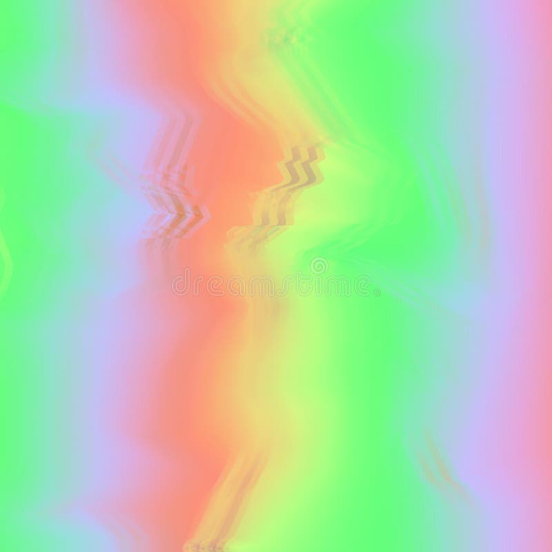 Glitch Background with Shiny Glowing Blurred Colors Flow Stock Vector ...