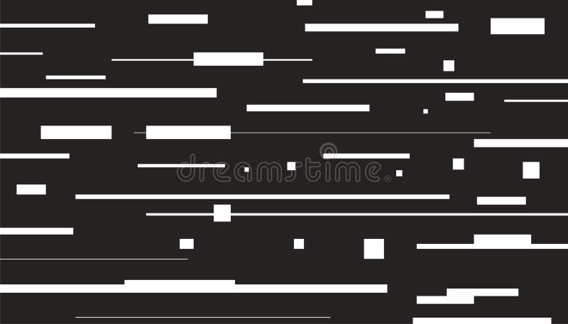 Glitch Background, Speed Pattern with Lines Stock Vector - Illustration ...