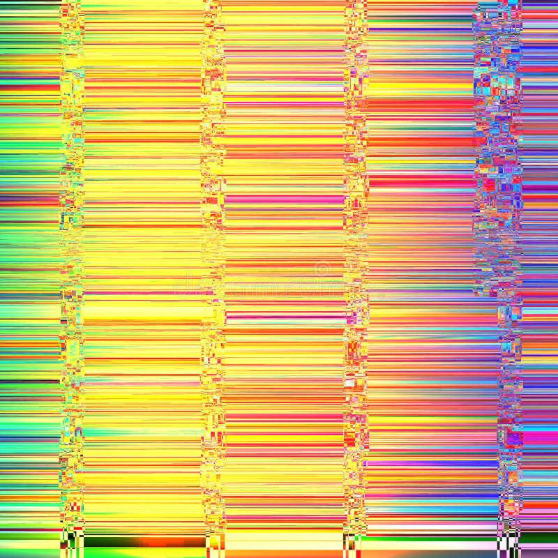 Glitch Colorful Abstract Background for Your Designs. Chaos Aesthetics ...