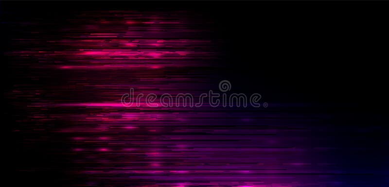 Glitch on Dark Background. Abstract Vector Digital Backdrop Stock ...