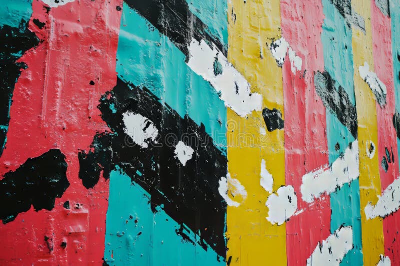 A Glitch Design with Jagged Lines and Digital Distortion Stock Photo ...