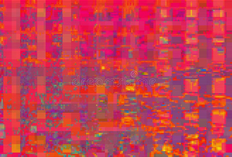 Glitch Digital Abstract Artifacts Distortion Background, Design Pattern ...