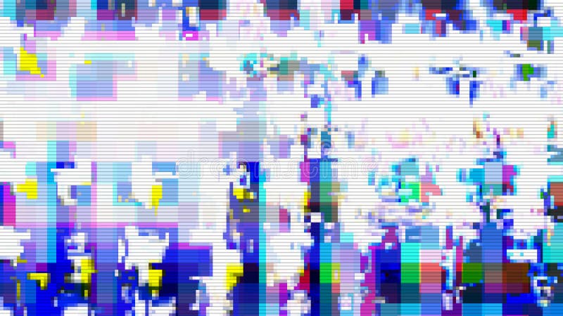 Glitch Digital Design Background Texture, Pattern Graphic Stock ...