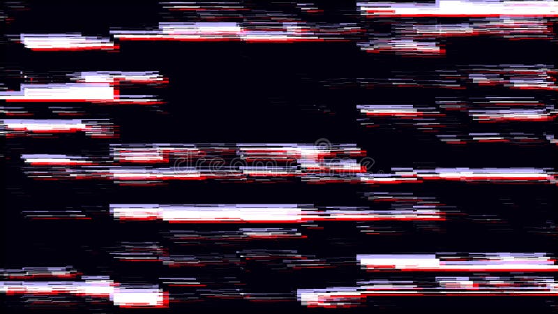 Glitch Distorted Style Background. Digital Modern Effect of Damaged ...