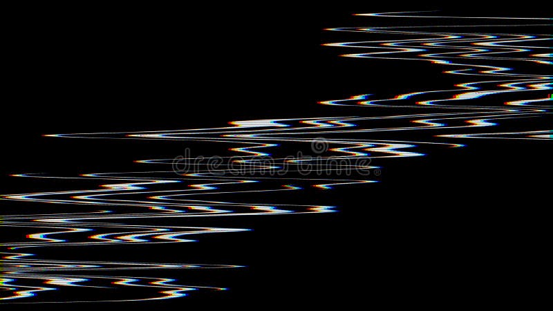 Glitch Effect. Computer Screen Error. Error Video. Abstract Digital ...