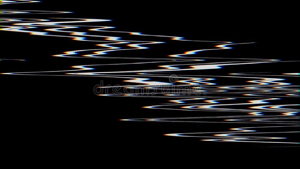 Glitch Effect. Computer Screen Error. Error Video. Abstract Digital ...