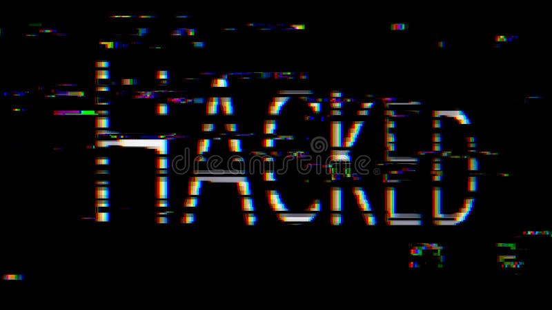 Glitch Effect. Computer Screen Error. Error Video. Abstract Digital ...