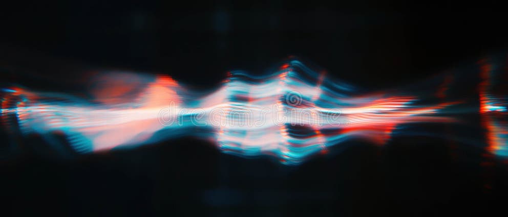 Glitch Effect with Dark Background Showcasing Distortion and Contrast ...