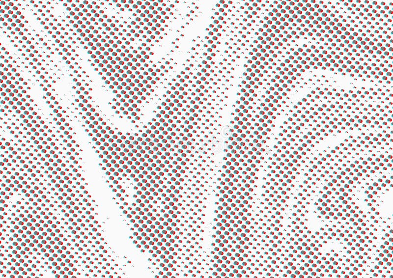 Glitch Effect Dotted Particle Liquid Retro Comic Book Style Back Stock ...