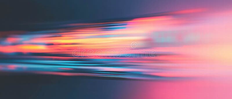 Glitch Effect Showcasing Chromatic Aberration and Digital Color ...