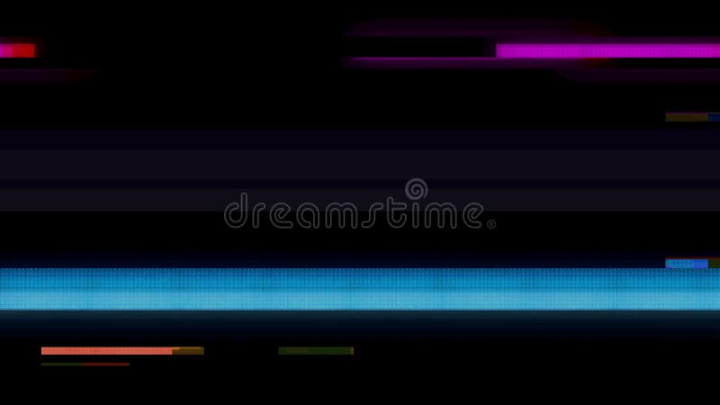 Glitch Effect. Video Error. System Error. Retro Futurism of the 80s and ...