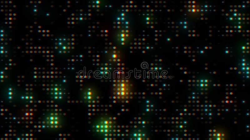 Colorful Digital Glitch Animation Loop Stock Video - Video of movement ...