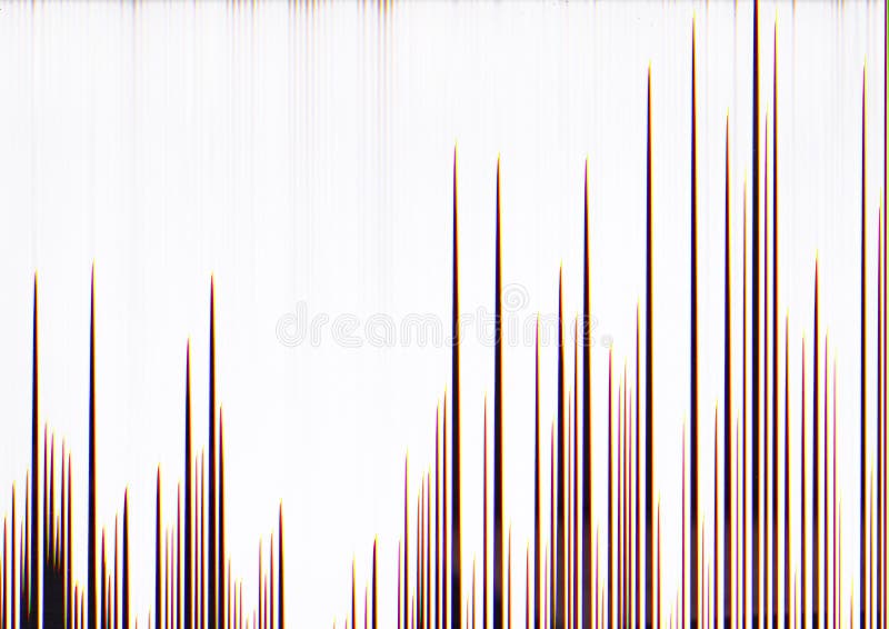 Distorted Display System Breakdown Glitch Pattern Stock Image - Image ...