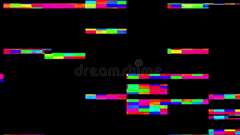 Glitch Error Video Damage. Visual Video Effects Stripes Background, Tv ...