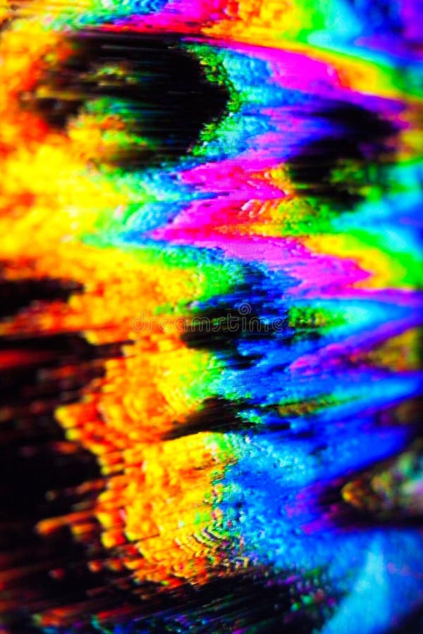 Glitch. Face on the Glitched Screen Stock Image - Image of look ...