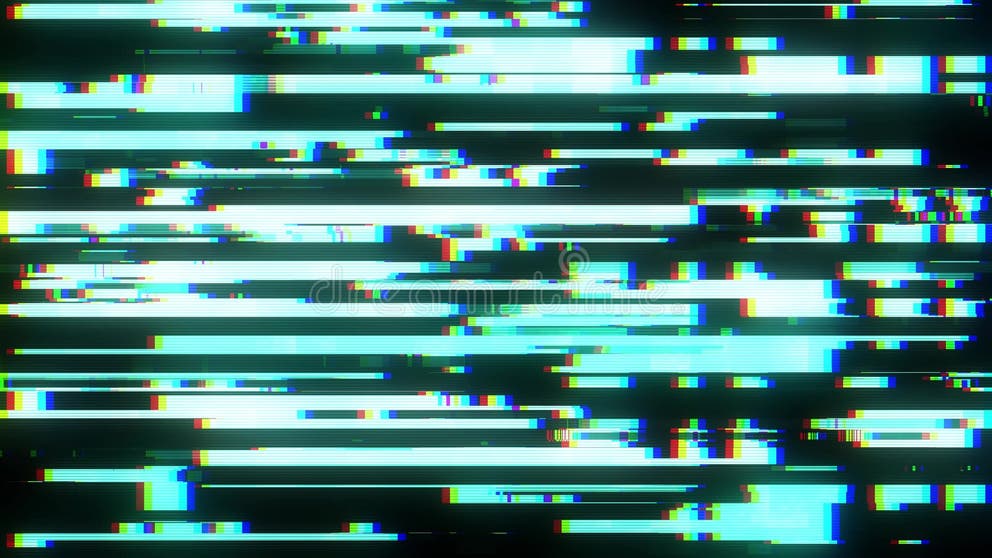 Glitch Interference Screen Background Illustration New Digital ...