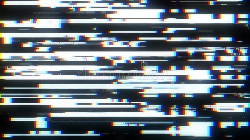 Glitch Interference Screen Background Illustration New Digital ...