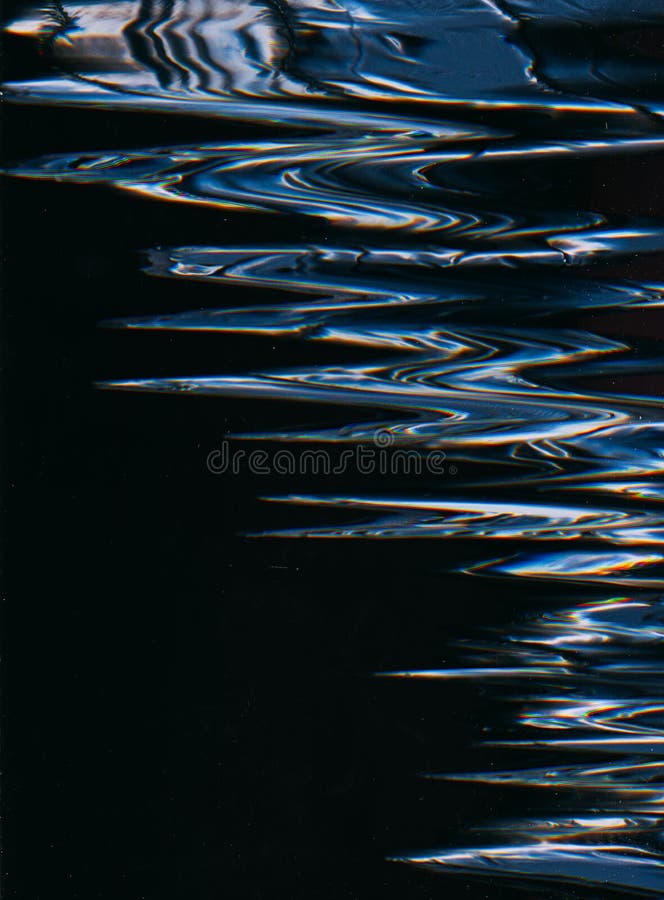 Glitch Light Interference Noise Vibration Effect Stock Illustration ...