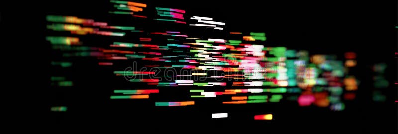 Suspended File Transfer Animation Showing Glitch Motion with Clear Left ...