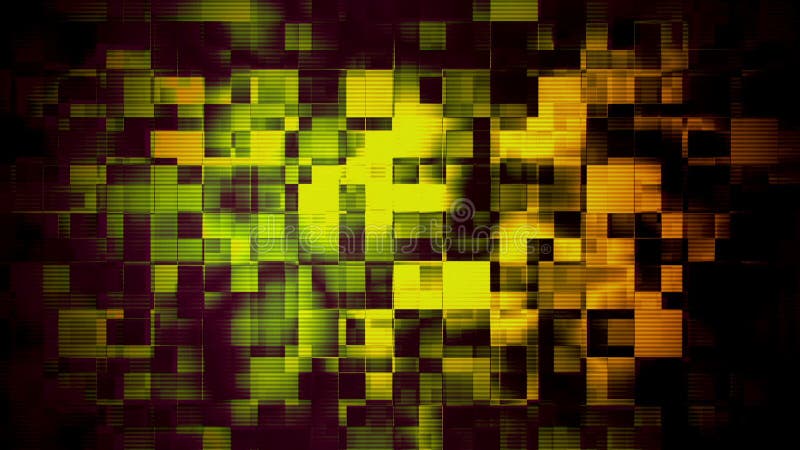 Glitch Moving Boxes 10 Loopable Background Stock Footage - Video of ...