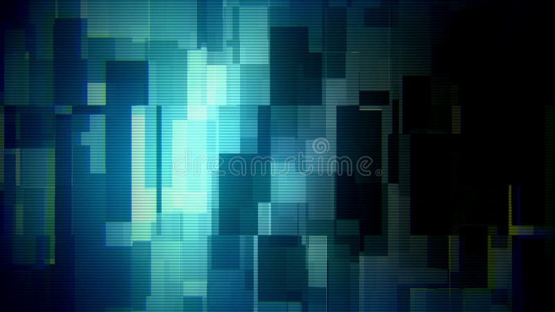 Glitch Moving Boxes 3 Loopable Background Stock Video - Video of ...
