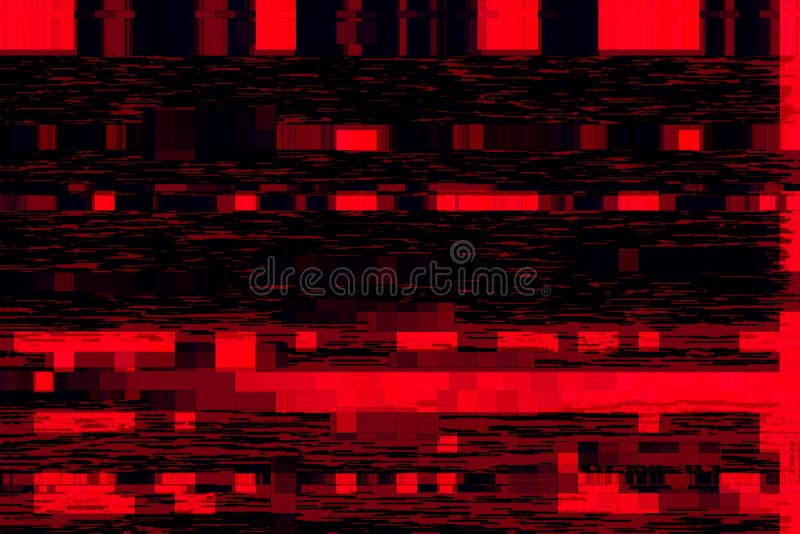 Glitch No Signal Background Pixel Noise, Digital Signal Stock ...