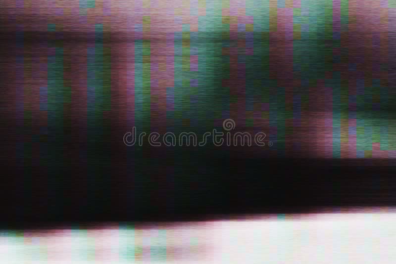 Glitch No Signal Background Pixel Noise, Interference Stock ...