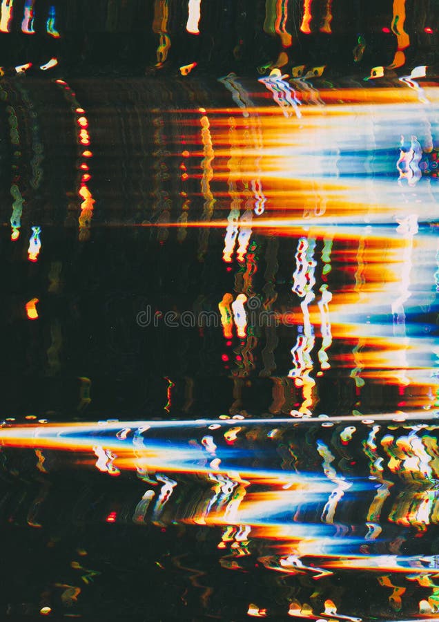 Glitch Noise Static Interference Signal Error Stock Photo - Image of ...