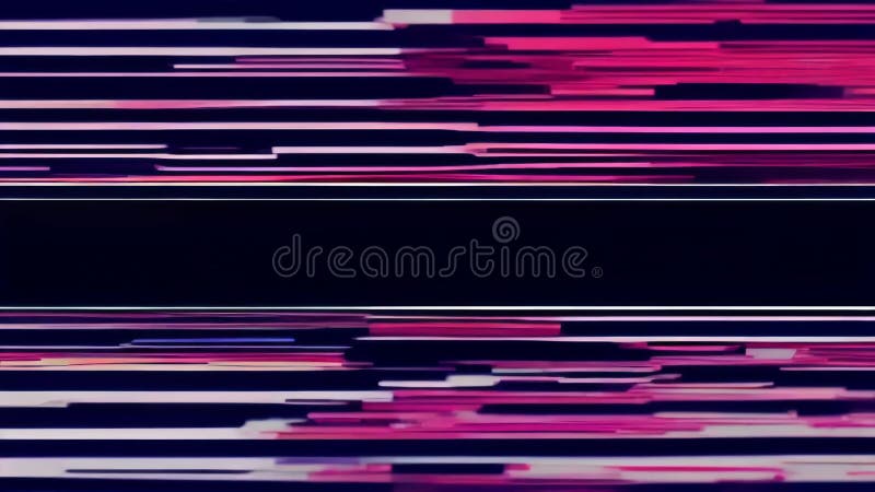 Glitch Noise Static Television VFX Visual Video Effects Stripes ...