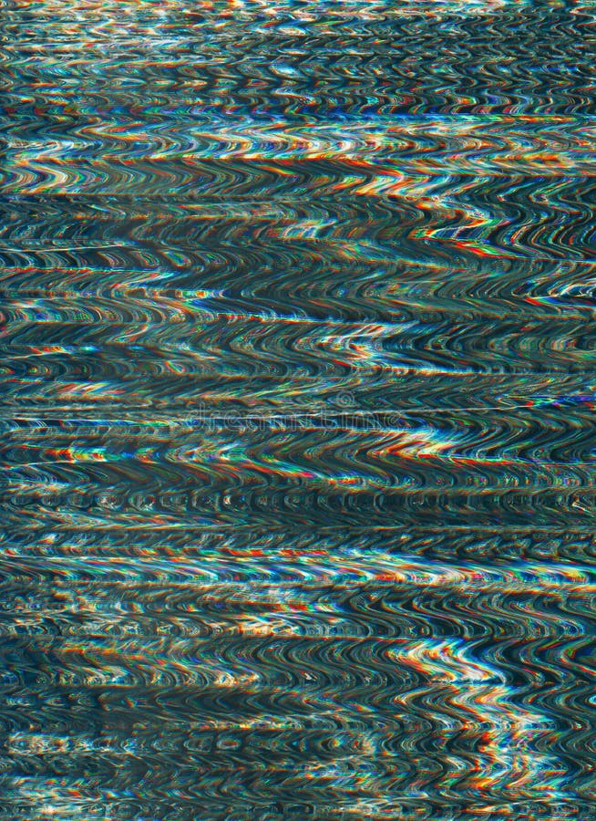 Glitch Noise Texture Analog Distortion Artifacts Stock Photo - Image of ...