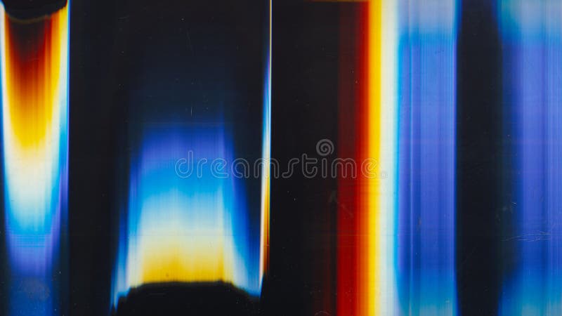 Glitch Overlay Distorted Display Multicolor Gradient Stock Image ...