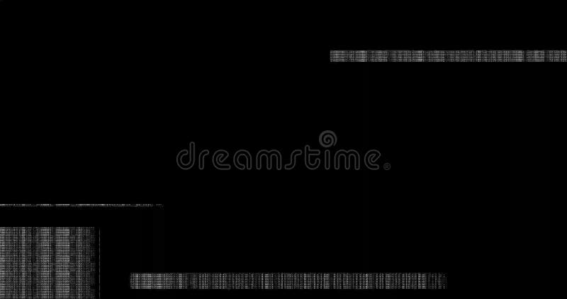 Glitch Overlay Distortion Screen Footage Stock Footage - Video of ...
