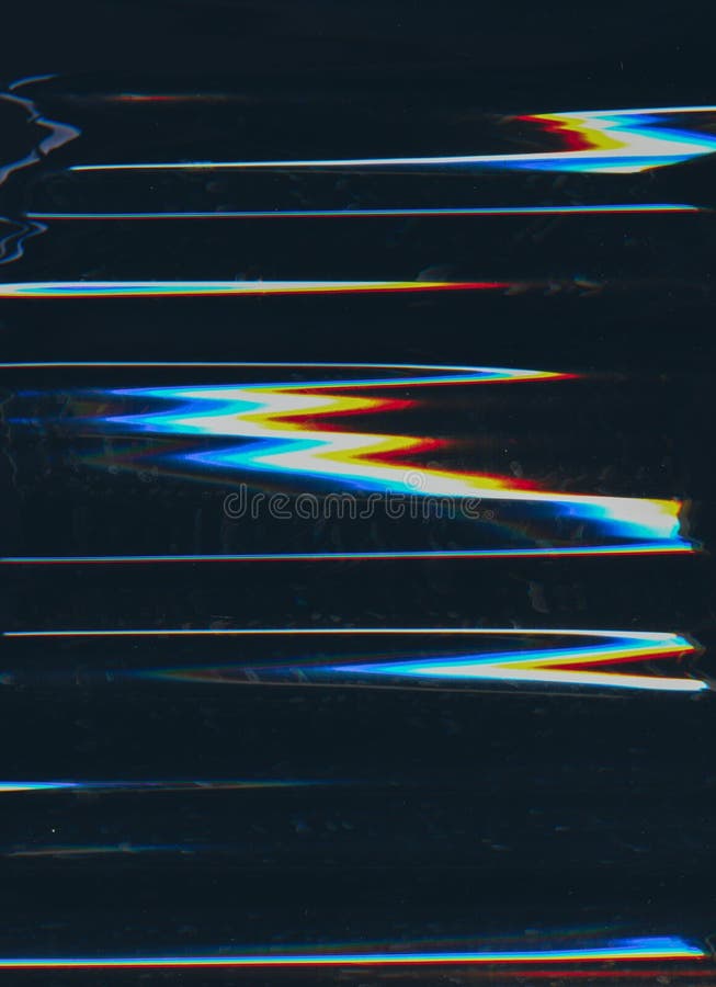 Distressed Screen Old Film Glitch Texture Dark Stock Illustration ...