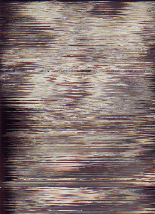 Glitch Overlay Static Noise Brown Black Artifacts Stock Image - Image ...
