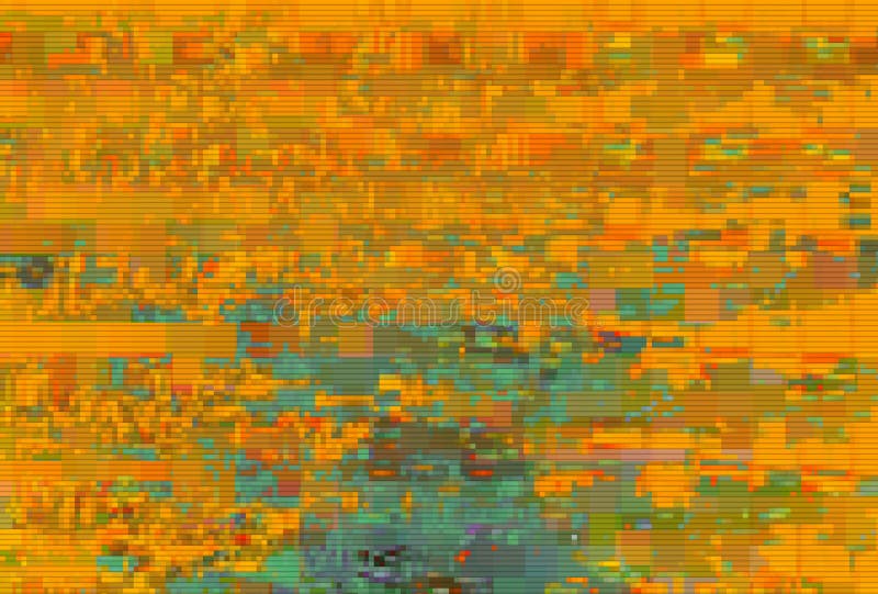 Glitch Pixel Data Moshing Digital Noise, Technology Interference Stock ...