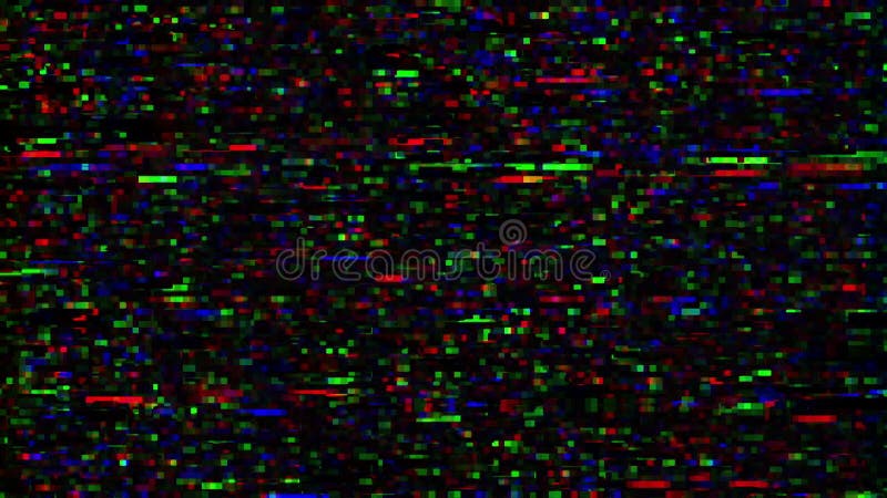Glitch Pixel Effect. Pixel Noise. Digital Pixel Color Noise Glitch ...