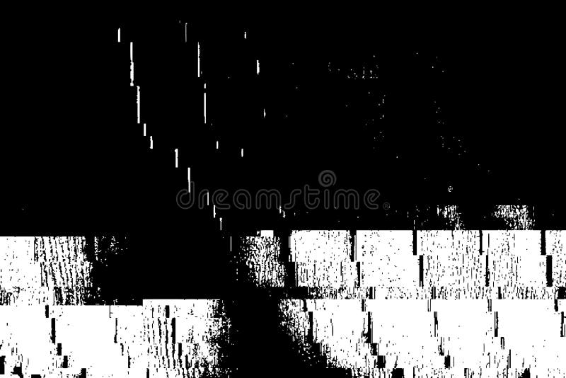 Glitch Rectangle. Distorted Glowing Rectangle Cyberpunk Style ...