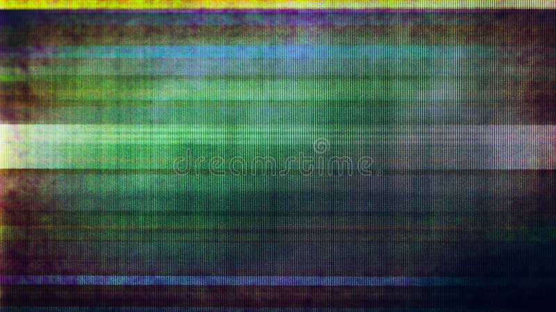 Glitch Screen Effect of Broken LCD Display Stock Photo - Image of code ...