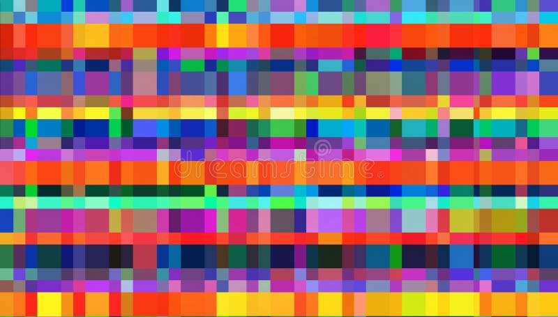 Glitch Screen Square Effect 1 Stock Illustration - Illustration of ...