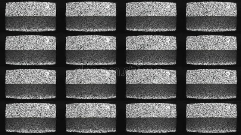 Glitch Screen Tv Set Static Noise Grain Channel Stock Image - Image of ...