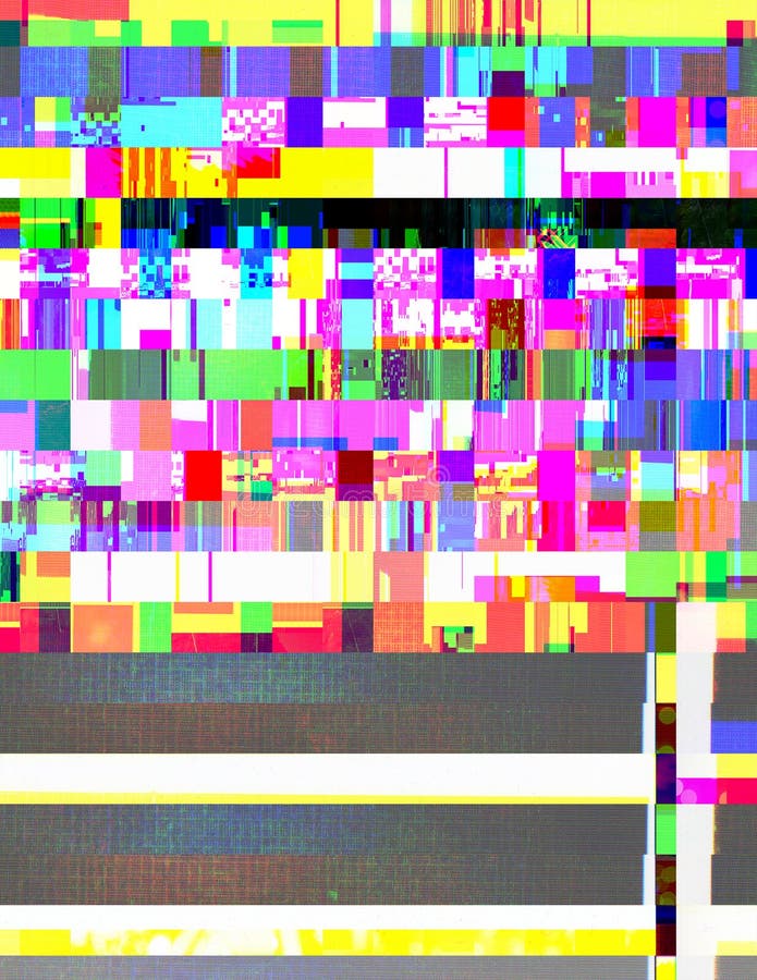 Texture with Effect Glitch for Background. Stock Photo - Image of ...