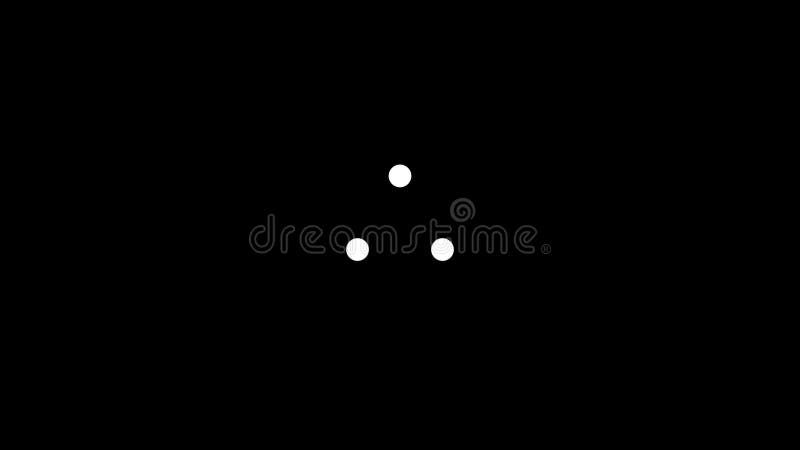 Glitch Triangle Loading Animation Loopable Effect on Transparent ...