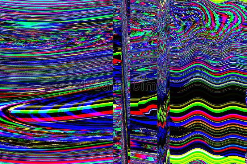 Glitch TV Noise Photo Background Computer Screen Error Digital Pixel ...