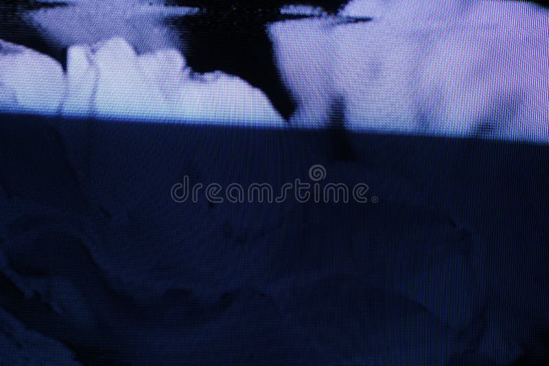 Glitch TV Screen. Original Analog Error on TV Screen Stock Illustration ...