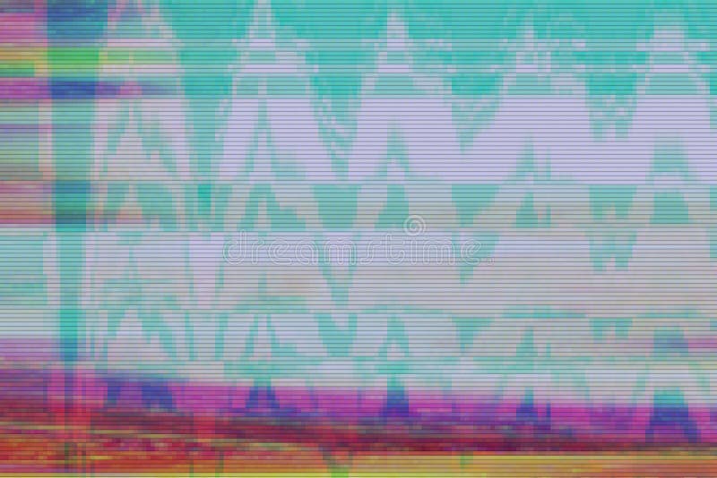 Glitch Vhs Background Artifact Noise, Abstract Design Stock ...