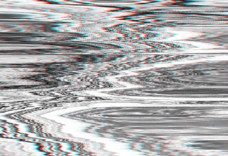 Glitch Vhs Monochtome Noise Abstract, Interference.glitch Vhs ...