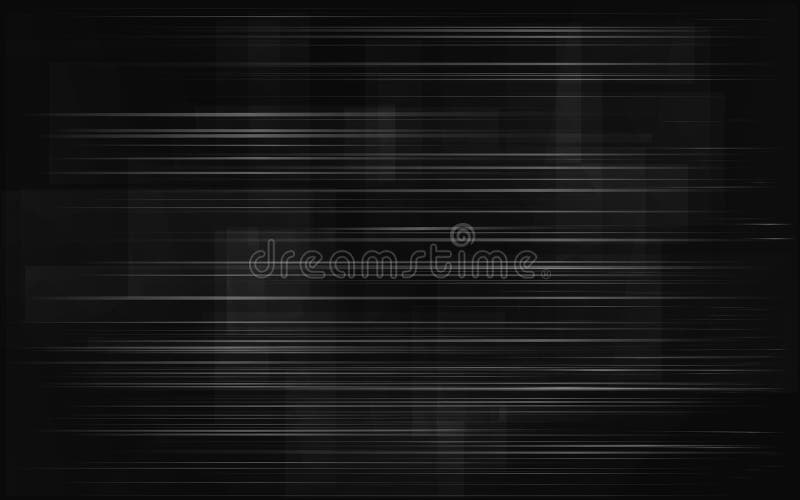 Glitch VHS Texture. Analog TV Background. Static White Lines. Dark ...