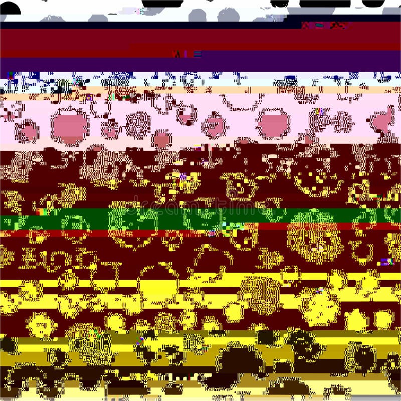 Glitched Colorful Background Stock Vector - Illustration of glitch ...