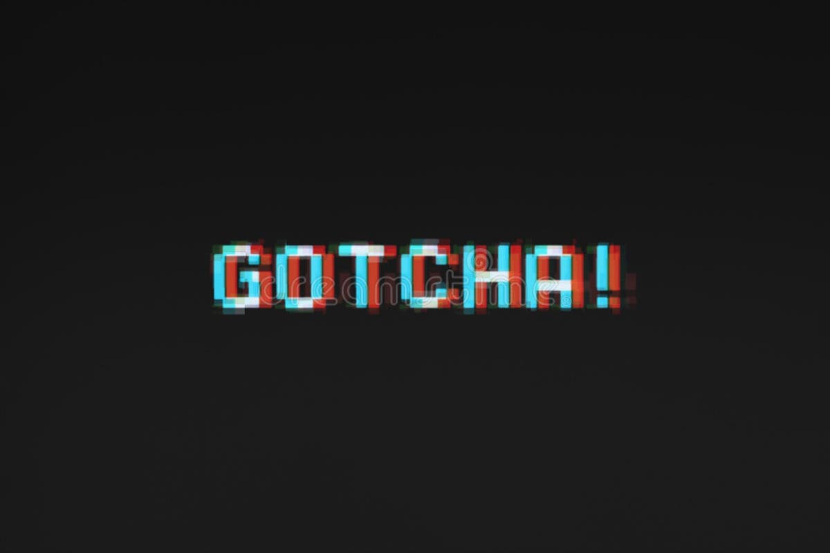 Gotcha Sign Stock Illustrations – 10 Gotcha Sign Stock Illustrations ...