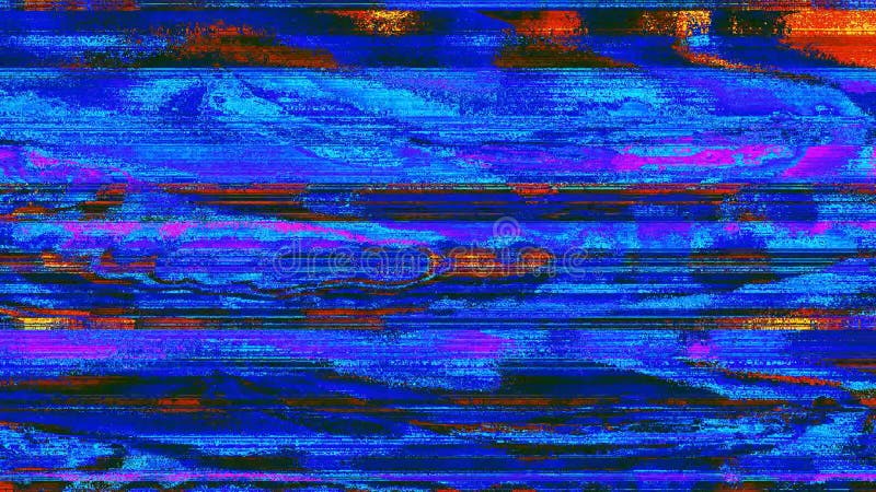 Glitched Television Simulation: Recreating Analog Distortions and Video ...